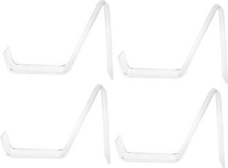 SOLUSTRE 2paare Transparenter High-Heel-displayständer Schuhpräsentationsständer Displayhalter Für Schuhe Durchsichtiger Schuhaufbewahrungsregal Präsentationss