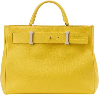 Iceberg Femme, Sacs, Jaune, Taille: ONE Size Maxi Shopper