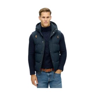 Superdry Herren, Jacken, Blau, SGr&ouml;&szlig;e