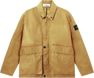 Stone Island Homme, Vestes, Jaune, Taille: L Light Vestes