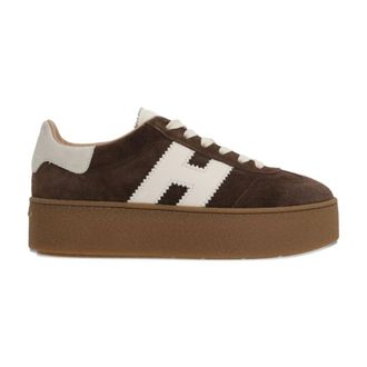 Hogan Femme, Chaussures, Brun, Taille: 37 1/2 EU Baskets