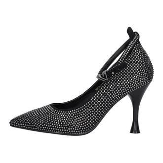 Emanuelle Vee Femme, Chaussures, Noir, Taille: 40 EU Noir