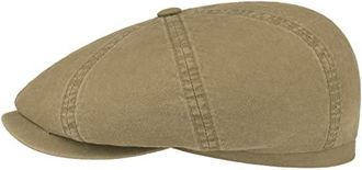 Stetson Casquette Hatteras Classic Cotton Femme/Homme - en Coton DEte avec Visiere Printemps-ete Ete - XL (60-61 cm) Khaki