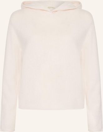 Lilienfels Lilienfels Strick-Hoodie Aus Cashmere weiss