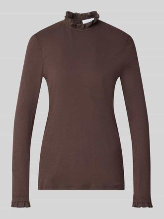 Rich & Royal Longsleeve mit R&uuml;schen