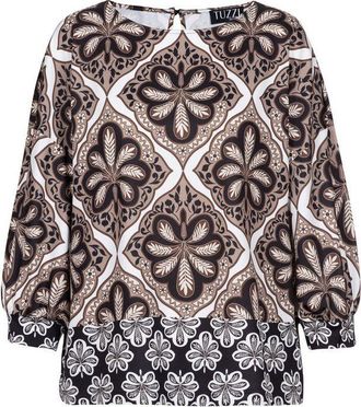 Tuzzi Nero Klassische Bluse mit elastischem Bund