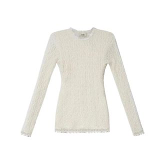 Isabel Marant IM H26 Pullover - - Knitwear - Damen - Wei&szlig; - M