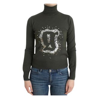 John Galliano Rollkragenpullover - - Knitwear - Damen - Gr&uuml;n - S