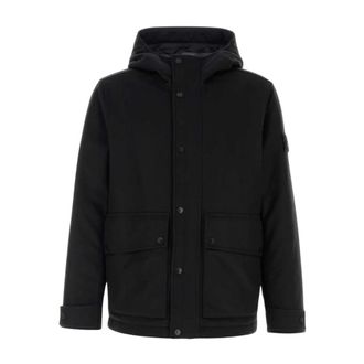 Stone Island Herren, Jacken, Schwarzk, SGr&ouml;&szlig;e