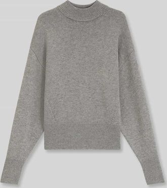 HUGO BOSS Loose Fit Pullover aus Woll-Mix Modell Sorellenio