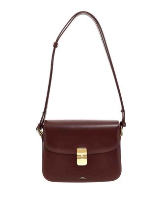 A.P.C. A. P.C. Sac Bandouli&egrave;re - Rouge Brun
