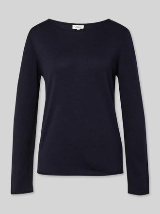 s.Oliver Red Label Regular Fit Pullover aus Baumwoll-Viskose-Mix