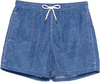 Fedeli Homme, Maillots de bain, Bleu, Taille: XL Madeira Swim Trunk