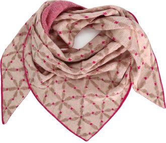 Glamexx24 Damen Schal Damen Halstuch viele Farben Dreiecksform Unisex Winterschal Sommerschal XXL Schal Muster Trend sehr weicher Schal