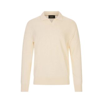 HUGO BOSS Homme, Pulls, Beige, Taille: XL L-Umbarto Sweater