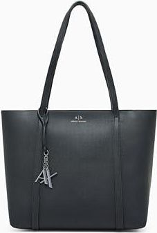 A|X Armani Exchange Womans Shopping, Sacs à provisions Femme, Black/Lady, Taille Unique