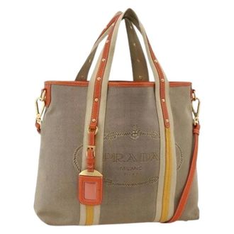 Prada Damen, Pre-Owned, Beige, ONE SIZEGr&ouml;&szlig;e