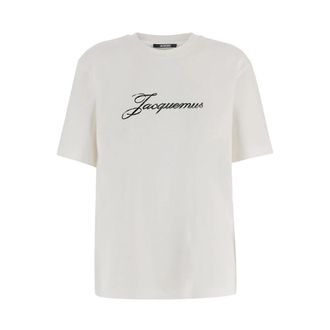 Jacquemus LE Tshirt - - Tops - Herren - Wei&szlig; - S