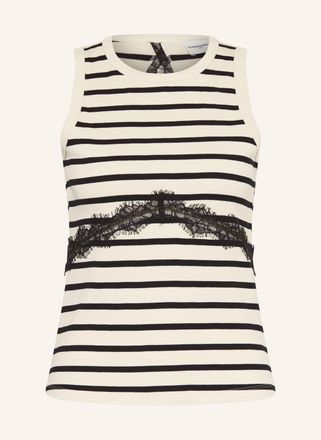 Claudie Pierlot Claudie Pierlot Top Mit Cut-Out Und Spitze schwarz