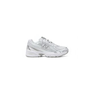New Balance Femme, Chaussures, Blanc, Taille: 40 EU Baskets Blanches Plain Lace-Up