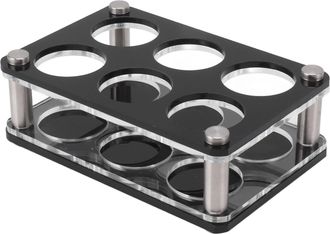 Generic Omabeta Dekorativer Weinflaschenhalter aus Acryl, Schlagfestes Pr&auml;sentationsregal f&uuml;r die Hausbar, Einfache Lagerung und Stabil, Geeignet f&uuml;r Geschenk