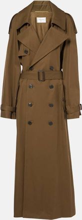 Saint Laurent Trenchcoat aus Baumwolle