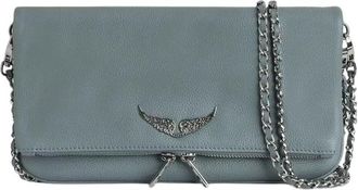 Zadig&Voltaire Femme, Sacs, Bleu, Taille: ONE Size Rock Clutch