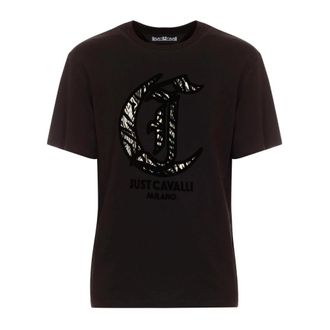 Just Cavalli T-Shirt - - Tops - Herren - Schwarzk - S