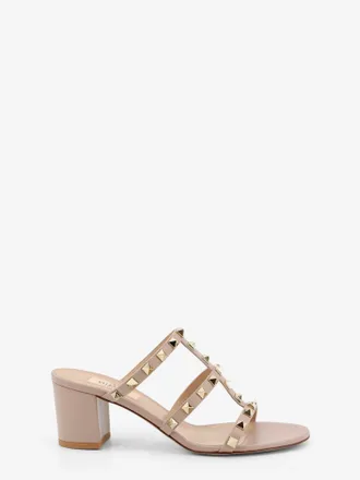 Valentino Garavani Rockstud leather sandals with iconic all-over studs - VALENTINO GARAVANI - gender_Woman