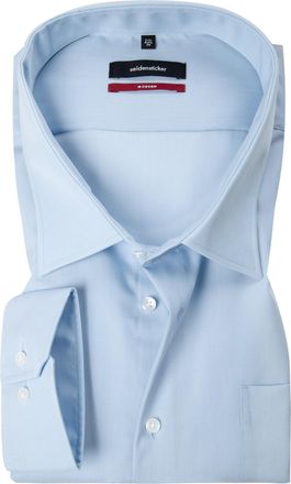 Seidensticker Seidensticker Herren Hemd blau