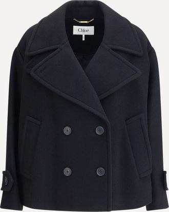 Chlo&eacute; Oversize short Coat Female 36