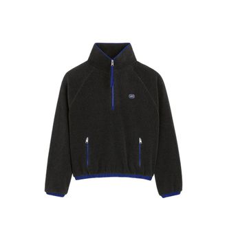 Ami Fleece Vareuse With Ami Patch