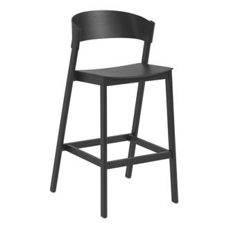 MUUTO Tabouret de bar Cover en ch&ecirc;ne Muuto