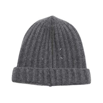 Maison Margiela Homme, Accessoires, Gris, Taille: L Beanie
