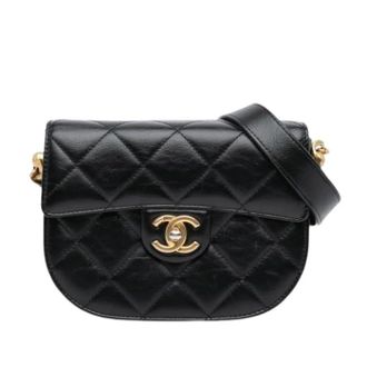 Chanel Pre-owned Vintage Classic Flap Crossbody - - Pre-owned - Damen - Schwarzk - ONE SIZE