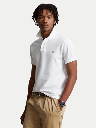 Polo Ralph Lauren Poloshirt Core Replen 710666998 Wei&szlig; Custom Slim Fit