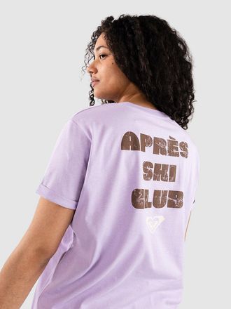 Roxy Oceanregular Poster T-Shirt viola