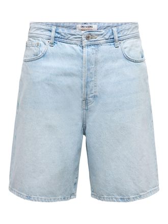 Only & Sons Male Jeans-Shorts ONSFADE Mid Rise Locker geschnitten Shorts
