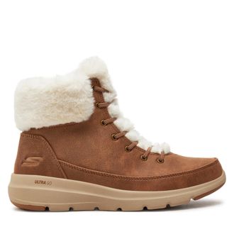 Skechers Schnürschuhe Skechers Glacial Ultra - Wonderland 144202 Braun