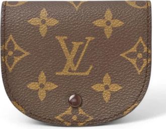 Louis Vuitton unisex, Pre-owned, Brun, Taille: ONE Size Portefeuille en toile Pre-owned