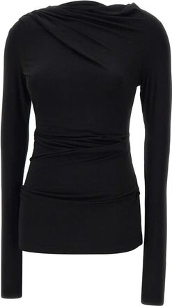 Entire studios Entire Studios, Femme, Pulls, Noir, Taille: 40 FR Drape top