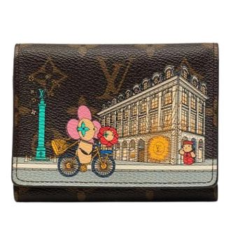 Louis Vuitton Portefeuille Victorine Pre-owned - Femme - Pre-owned - Brun - Taille: ONE Size