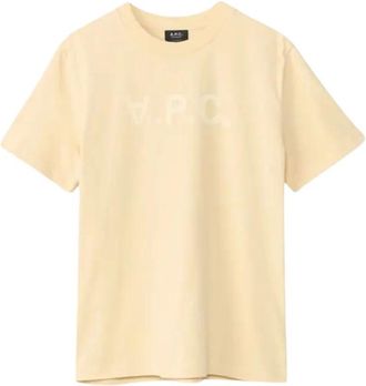A.P.C. A.p.c., Homme, Tops, Jaune, Taille: M T-shirt VPC