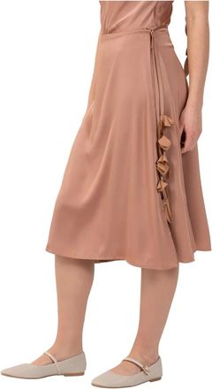 Kocca Femme, Jupes, Brun, Taille: 44 FR Sleek Slim Fitting Skirt