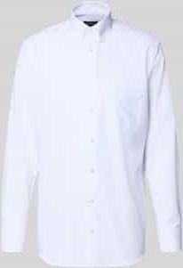 Olymp Modern Fit Business-Hemd mit Button-Down-Kragen