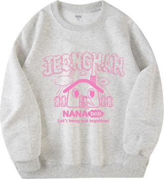 Generic Sweat à Capuche Seven Nana Bnb, imprimé Graphique K-Pop, Sweat-Shirt de Sport en Coton(JEONGHAN-Padded,XL)