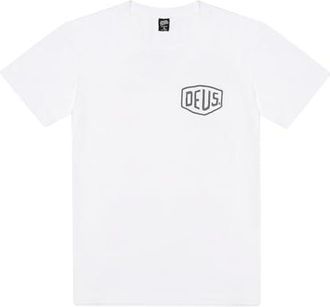 Deus Ex Machina Camperdown Address Short Sleeve T-Shirt X Large White