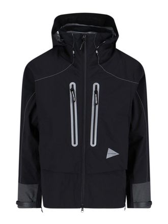 And Wander Veste Casual - Noir