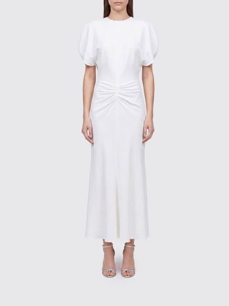Victoria Beckham Etuikleid Bela in Midil&auml;nge mit kurzen &Auml;rmeln und geraffter Taille
