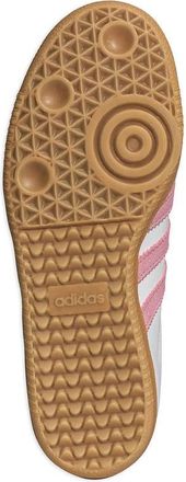 adidas Striped Leather Sneaker - White